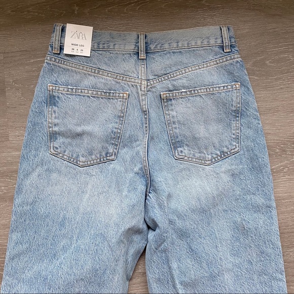 Zara | Jeans | Zara Wide Leg Hi Rise Jeans | Poshmark